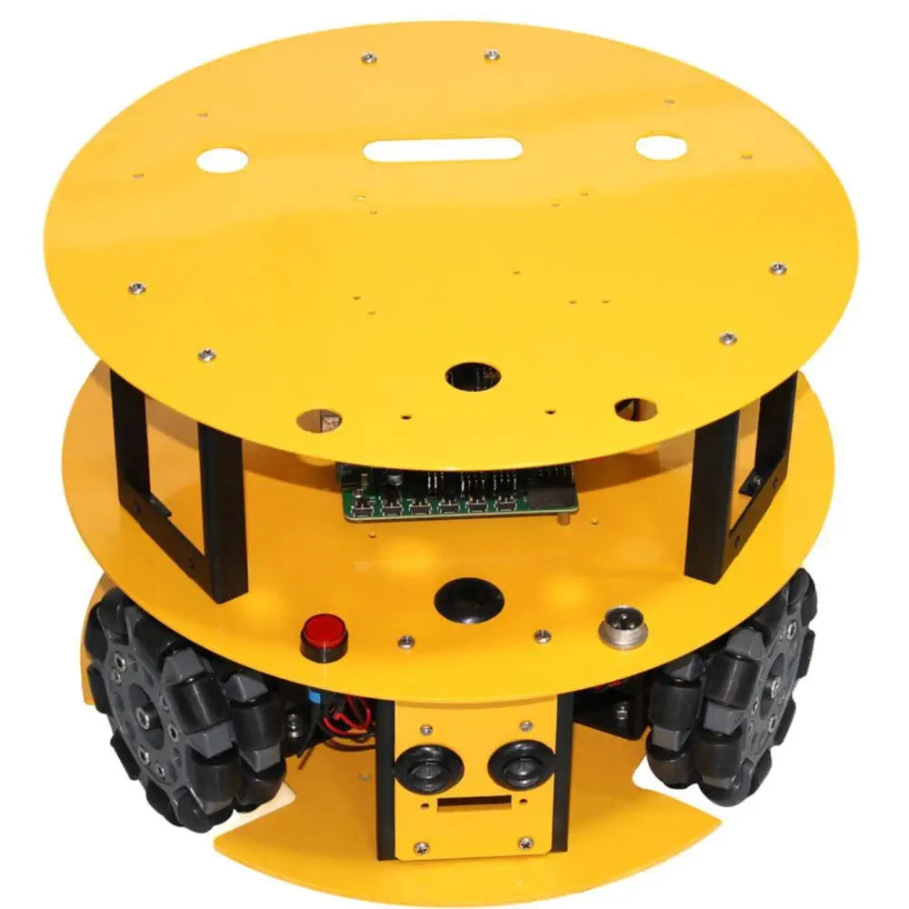 3wdコンパクト全方向arduino互換性モバイルロボットキット Robotshop