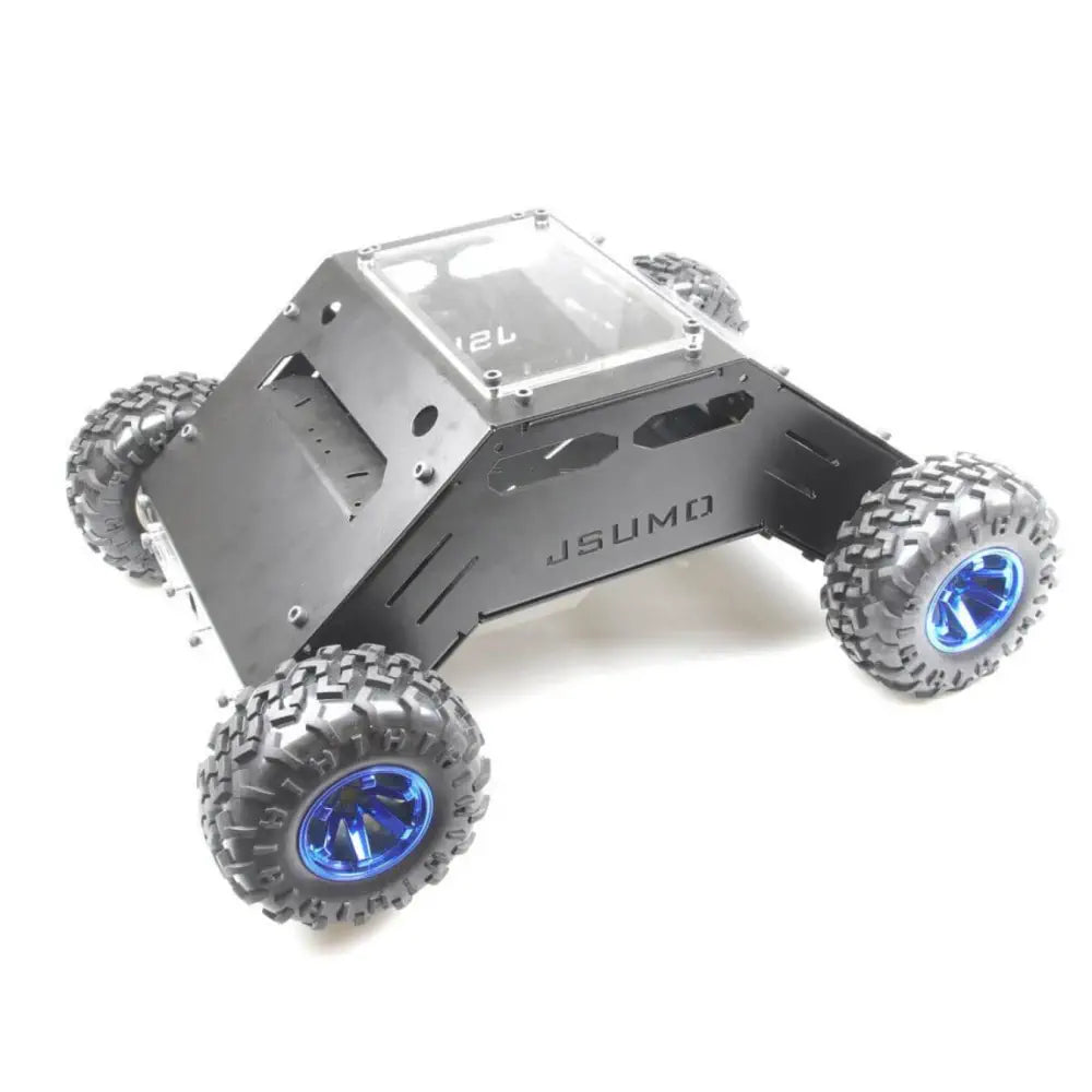 JSumo ATLAS 全地形対応 高速走行車両ロボット 4x4 メカニカルキット （電子部品なし） - RobotShop