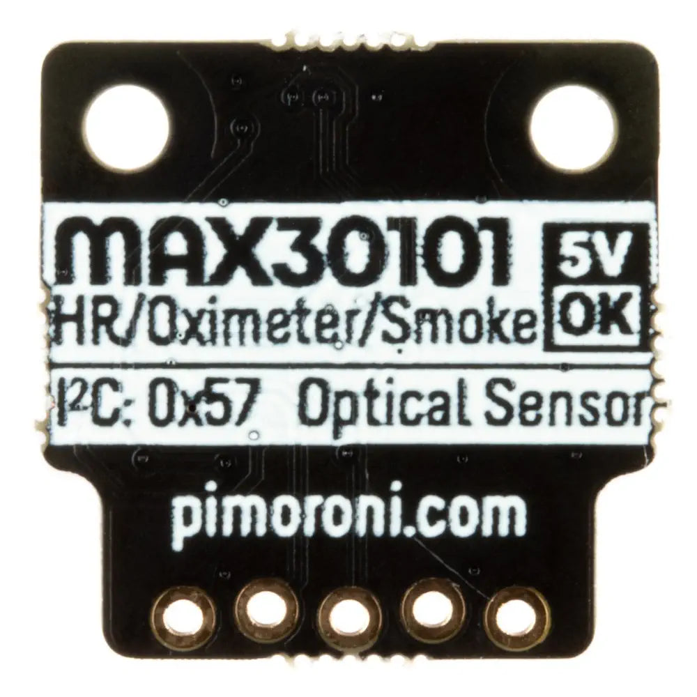 Pimoroni MAX30101ブレイクアウト（心拍数、酸素濃度計、煙センサ） - RobotShop