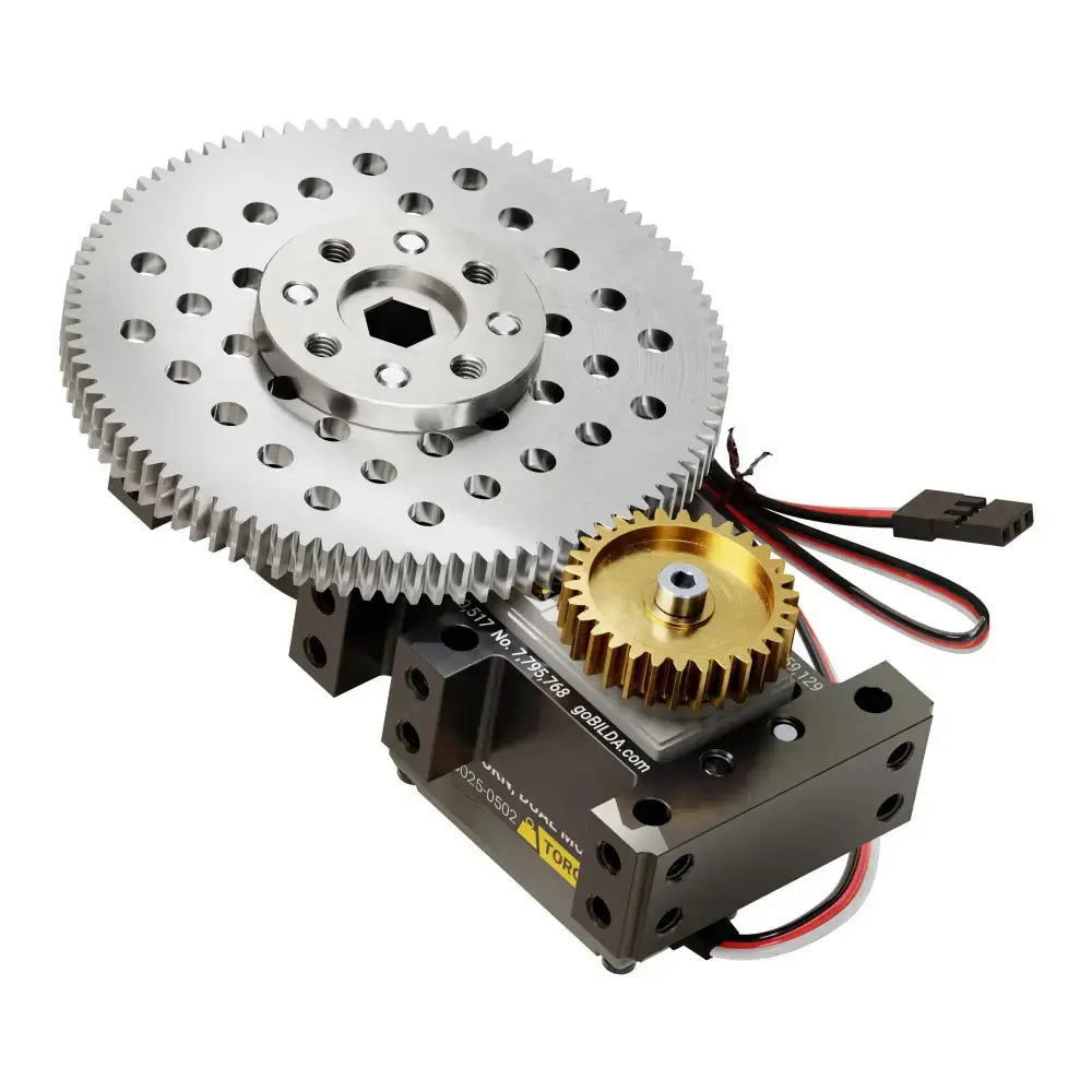Servocity Stingray 3 サーボギアボックス 20rpm トルク1050 Oz In 756 Kgcm 連続回転