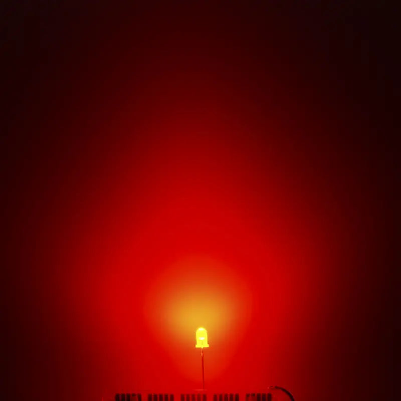 Sparkfun LED - Basic Red 5mm (25 Pack) - RobotShop