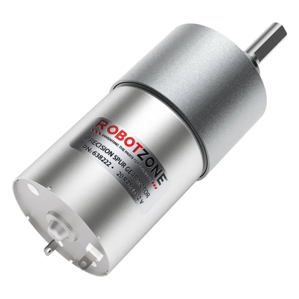 12V, 20RPM, 278oz-in Precision Gearmotor - RobotShop