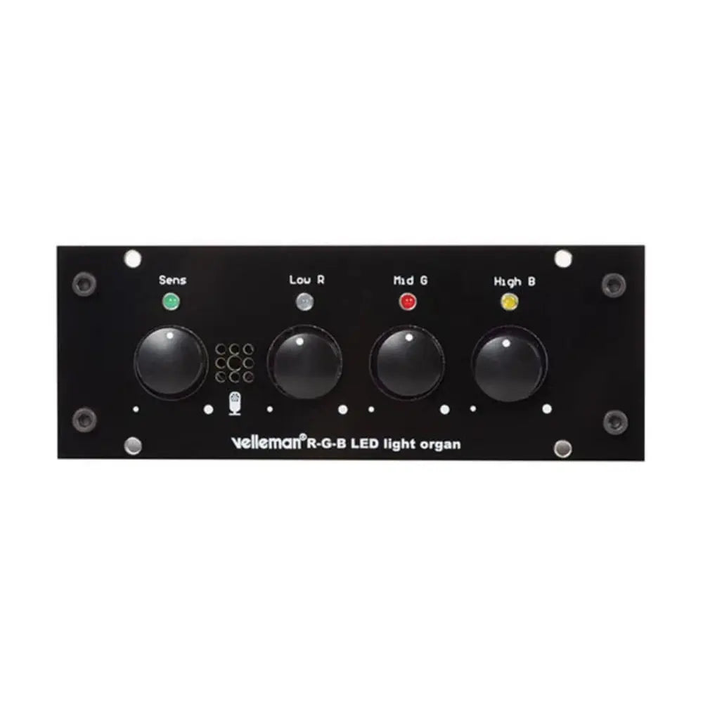 Velleman 3チャンネル RGB LED ライトオルガン はんだ付けキット - RobotShop