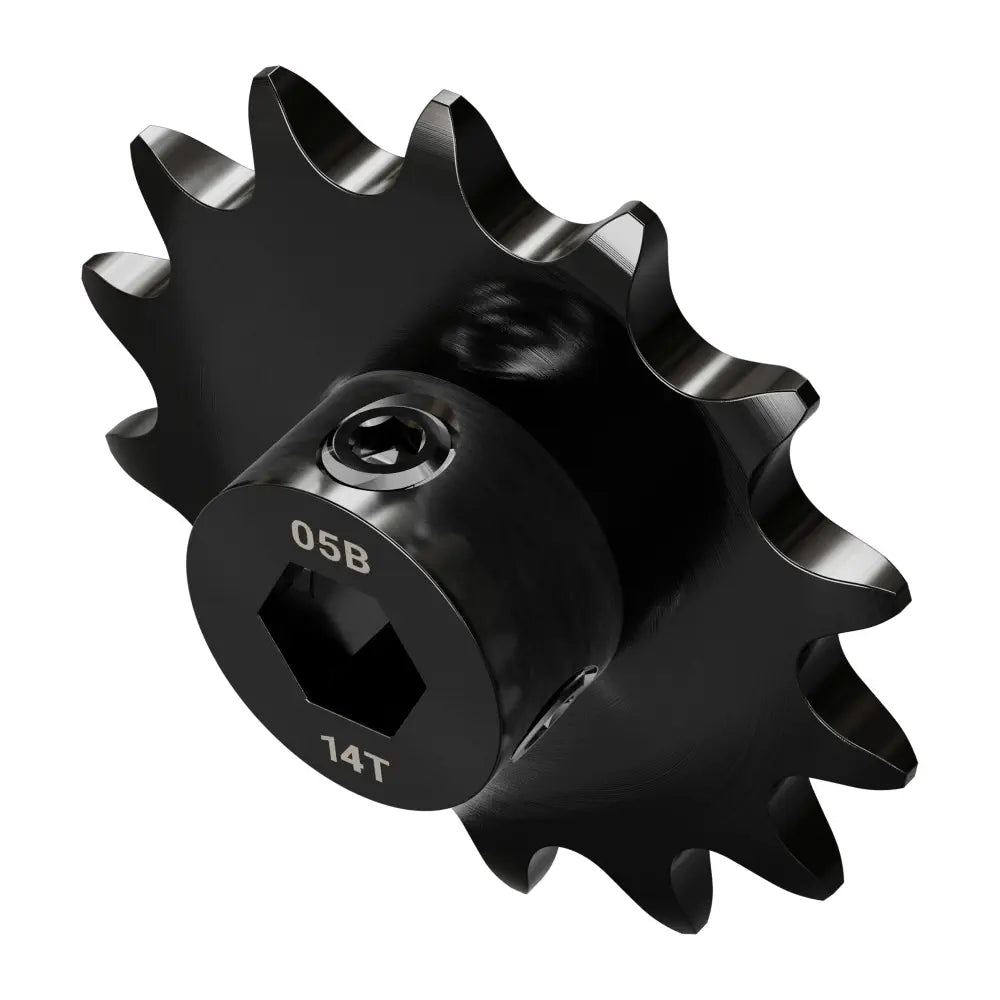 3307 シリーズ 8mm ピッチ スチール セット スクリュー スプロケット 8mm Rex™ ボア、14 歯 Robotshop