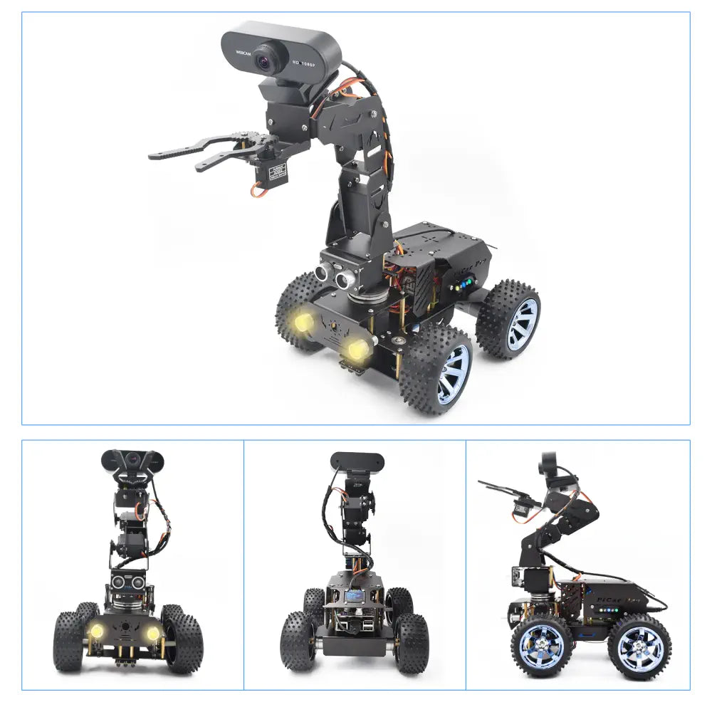 Adeept PiCar Pro V2 4-DoF ロボットアーム スマートカーキット (Raspberry Pi無し) - RobotShop