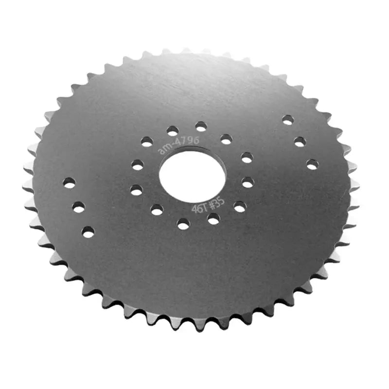 AndyMark 35 Series Bearing Bore Plate Sprocket 46 Teeth - RobotShop