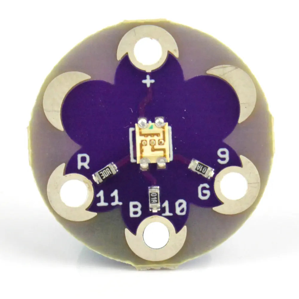 Arduino LilyPad Tri-Color LED - RobotShop