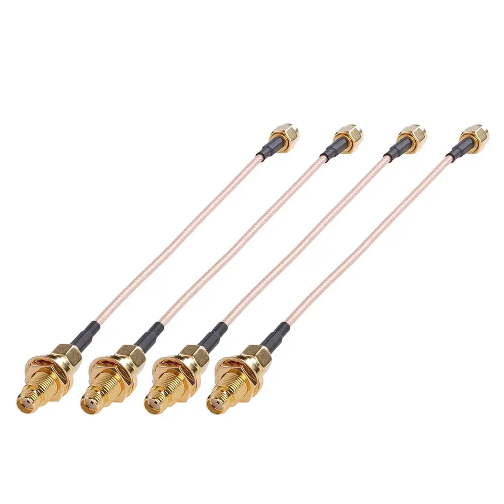 Atlas Scientific Bulkhead SMA to SMA (4 Pack) - RobotShop