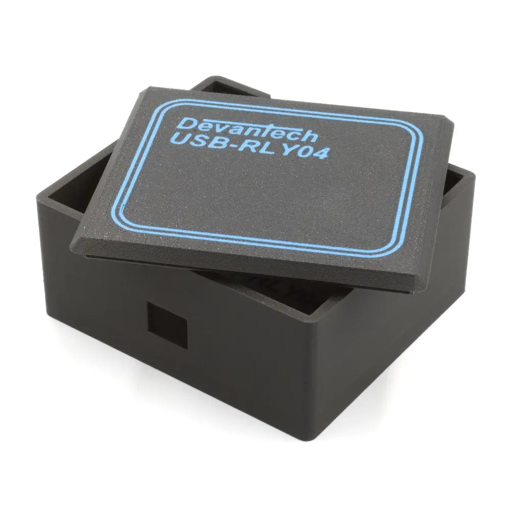 Devantech USB-RLY04ケース (取付穴およびネジ付き) - RobotShop