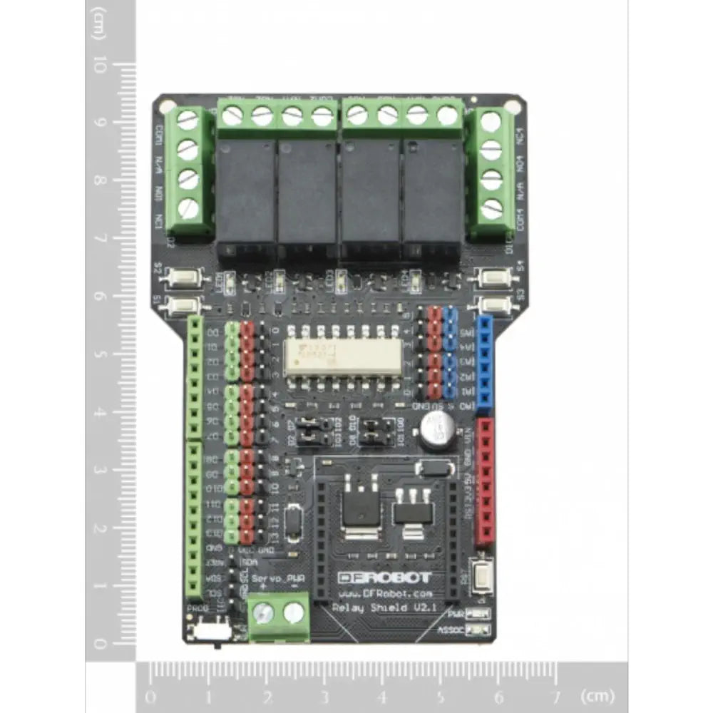 Arduino用 Dfrobot リレーシールド 21 Robotshop