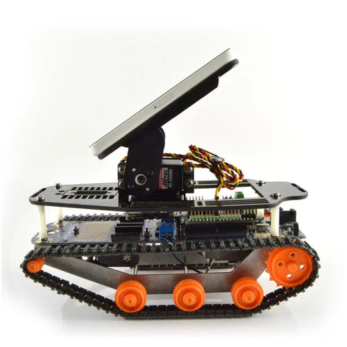 DFRobotShop ローバーV2 - Arduino互換 トラック型ロボット(スマートフォン用キット) - RobotShop DFRobotShop ローバーV2 - Arduino互換 トラック型ロボット(スマートフォン用キット) - RobotShop