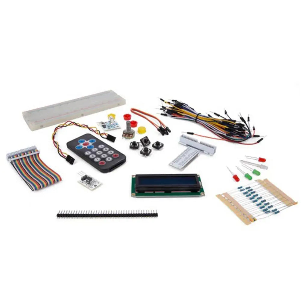 Electronic Parts Pack For Raspberry Pi - RobotShop