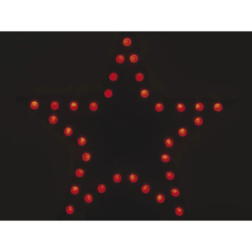 Flashing Red LED Star Soldering Kit - RobotShop