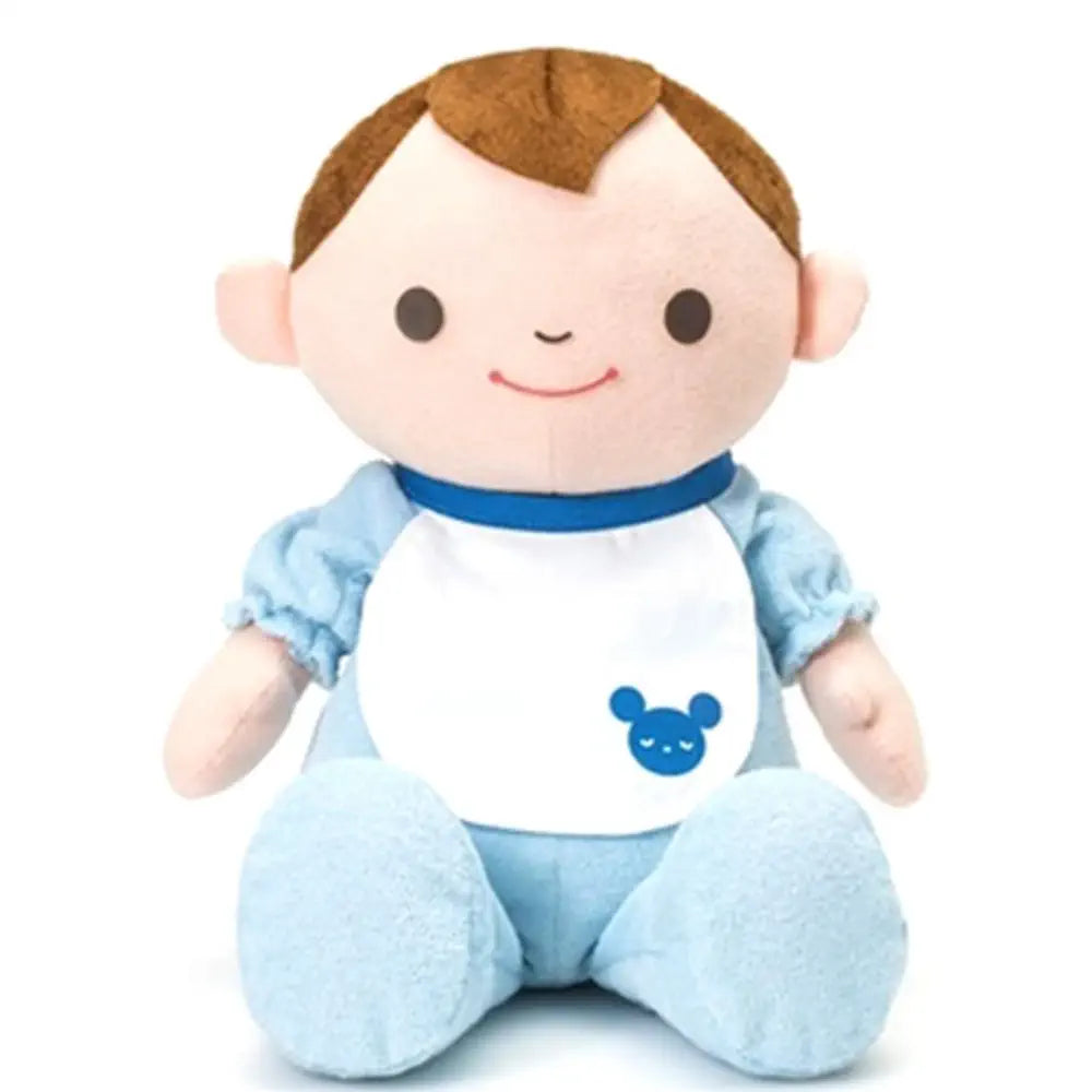 Trendmaster Hello Baby Interactive Plush Doll - Blue - RobotShop