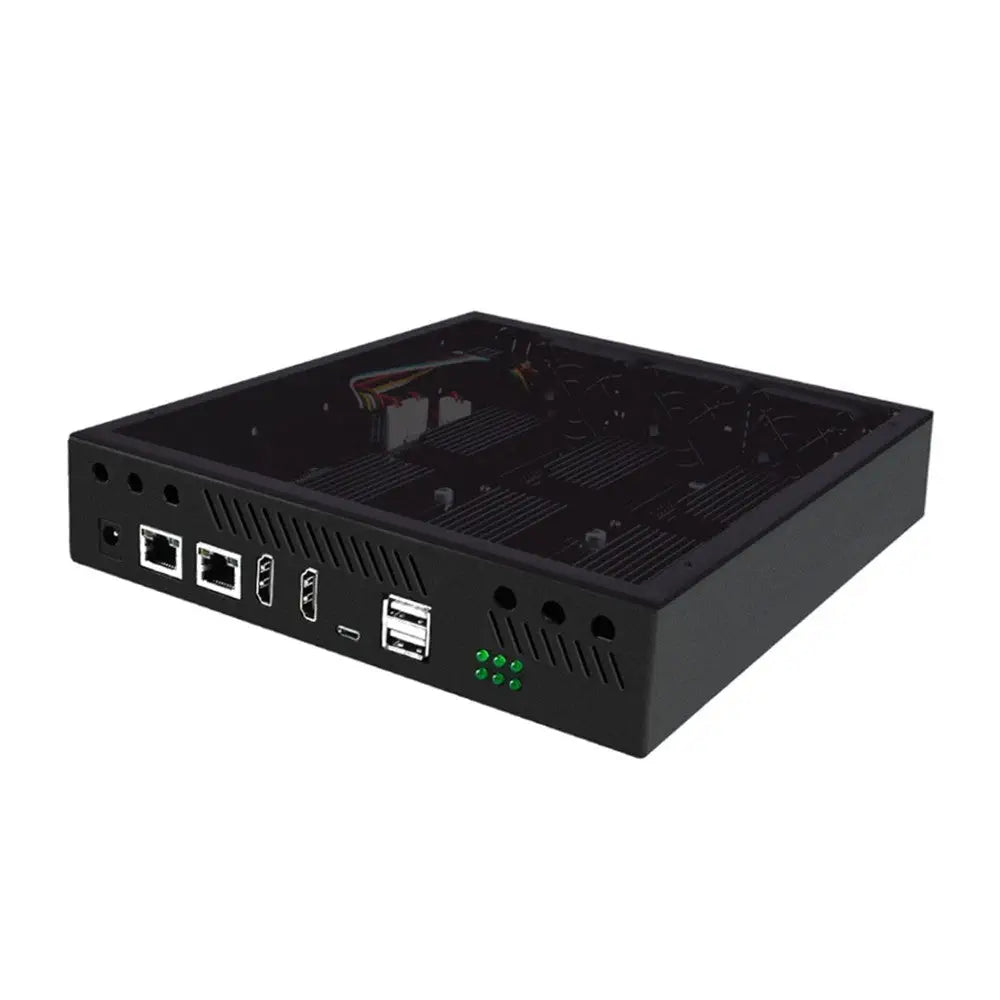 Deskpi Super6c Raspberry Pi Cm4 Cluster Mini Itx ボード用 Itx ケースキット