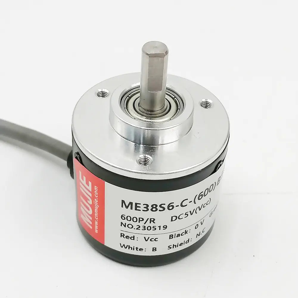 Rotary Encoder 600P/R 2 Channel 6mm (5V NPN) - RobotShop