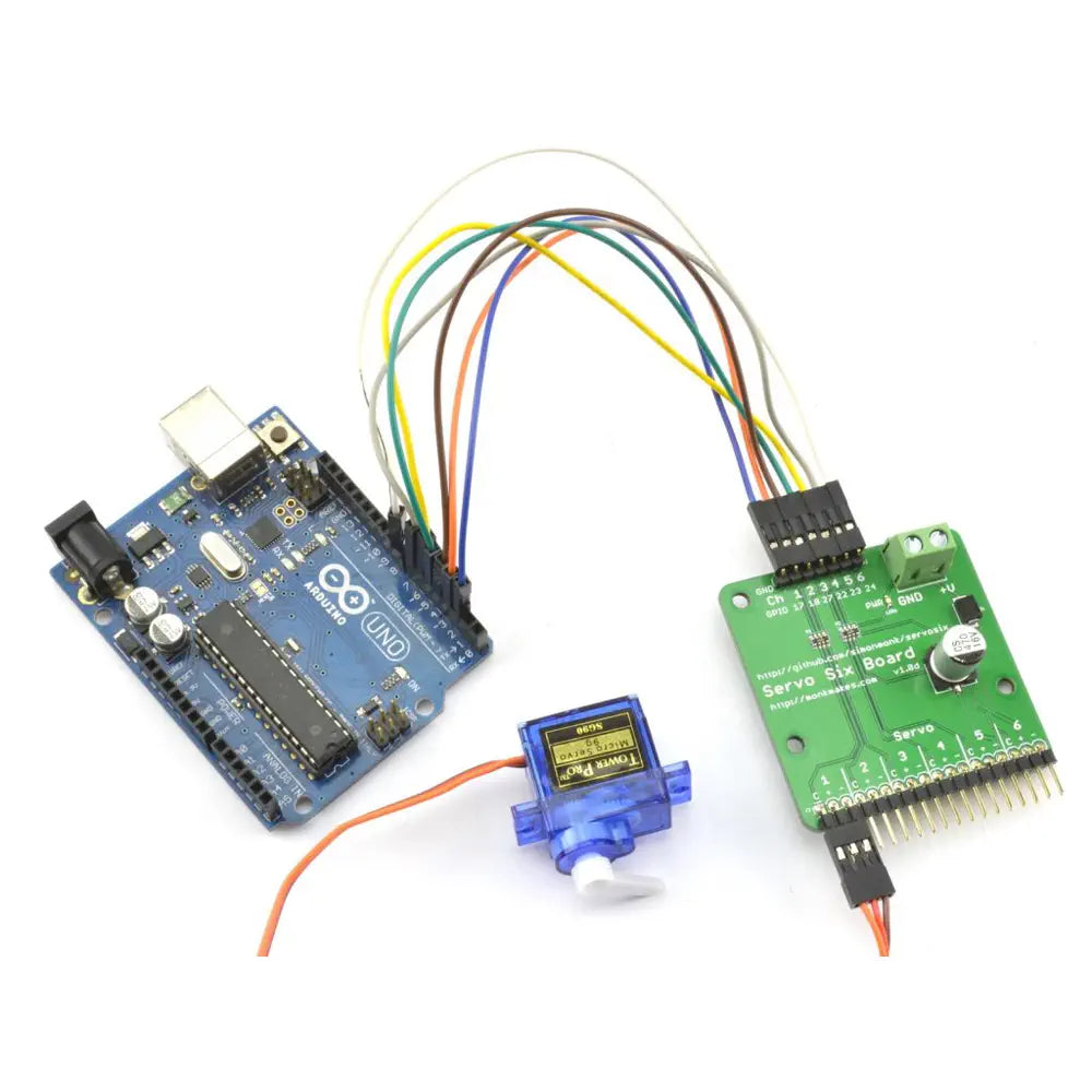 Monk Makes ServoSix (ボードのみ) - RobotShop