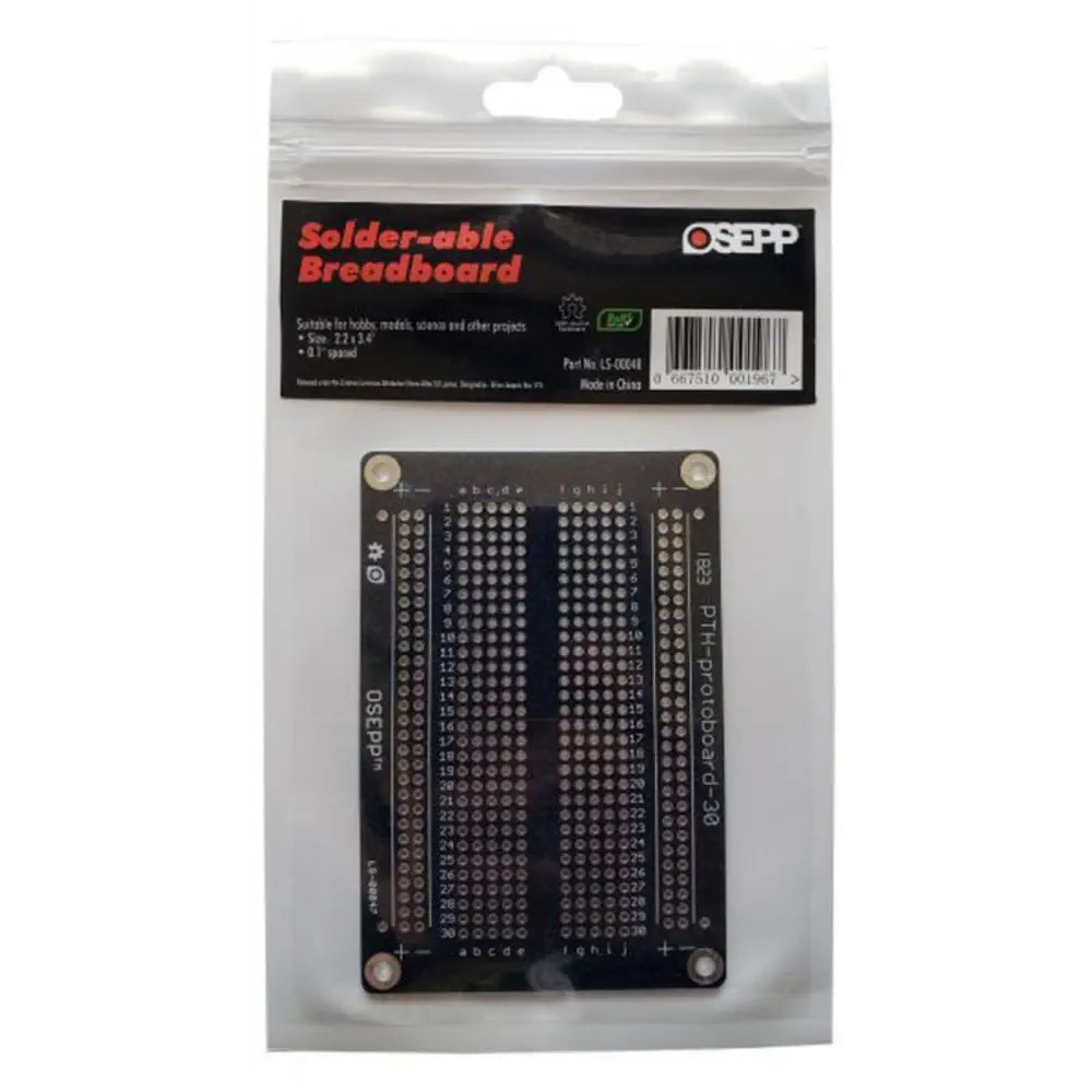 OSEPP Solderable Breadboard - RobotShop