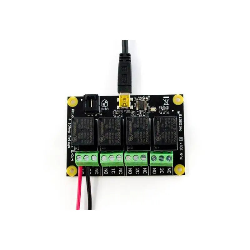 Phidget インタフェースキット 0/0/4 v3 - RobotShop