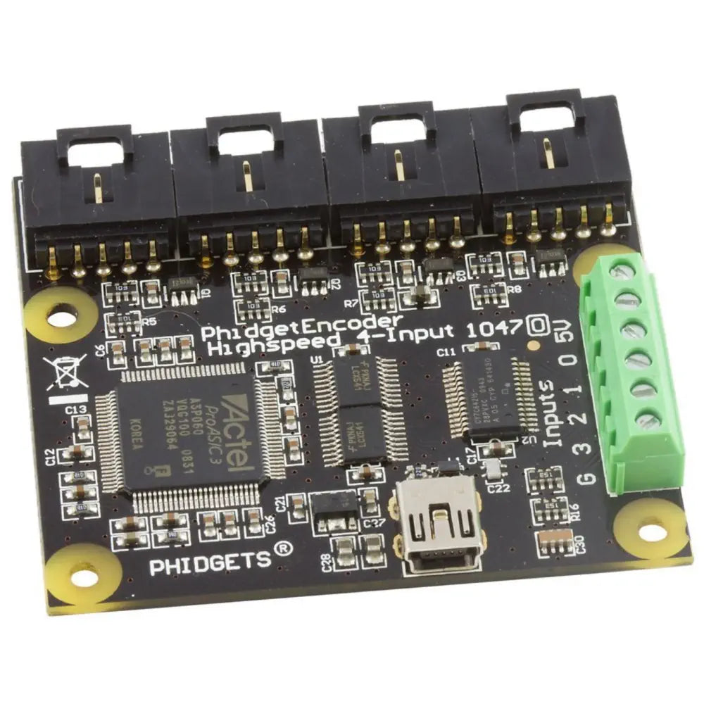 Phidgets PhidgetEncoder HighSpeed USB 4-Input - RobotShop