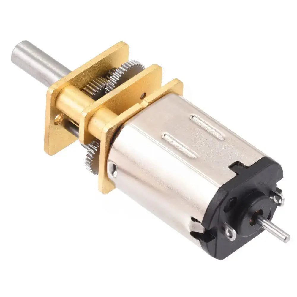 Pololu 5:1 Micro Metal Gearmotor LP 6V w/ Extended Motor Shaft - RobotShop