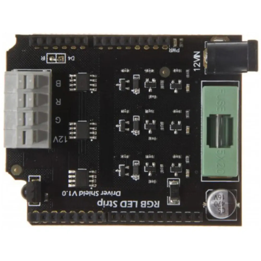 RGB LEDストリップドライバシールド - RobotShop
