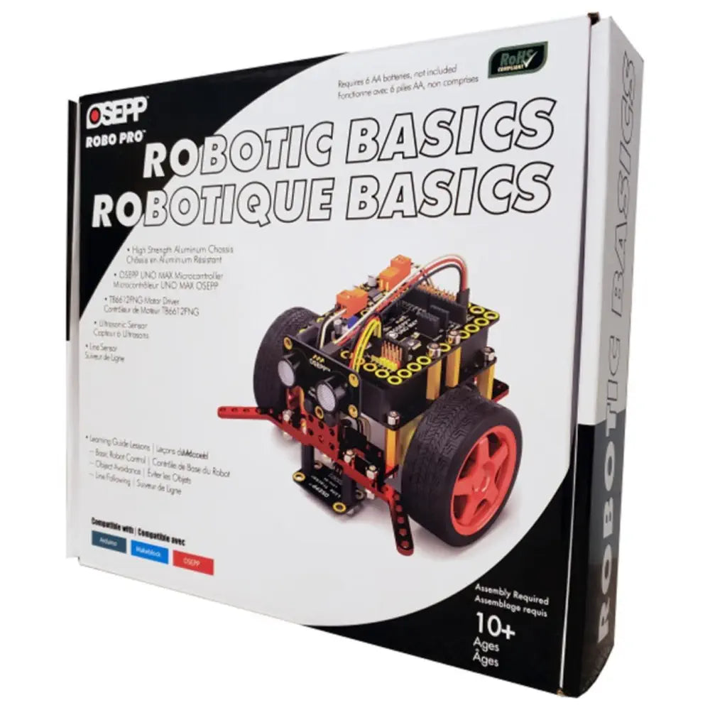 Robo Pro Robotic Basics Kit - RobotShop