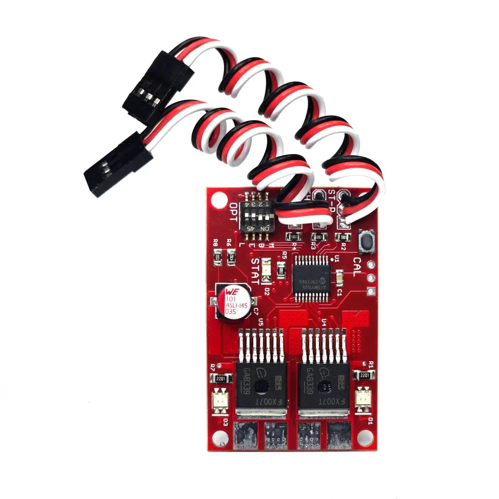 Robot Power Scorpion CL デュアルチャンネル R/Cモータコントローラ (15A、6～28V) - RobotShop