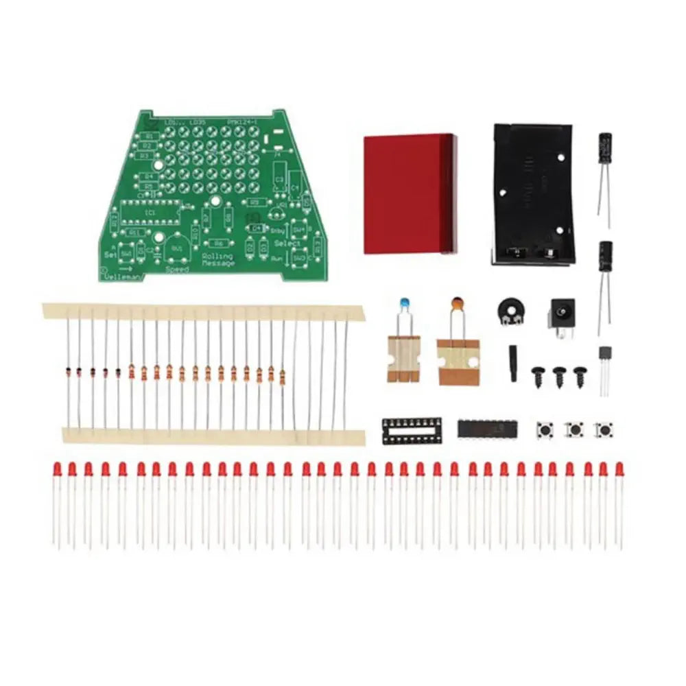 Rolling Message Soldering Kit - RobotShop