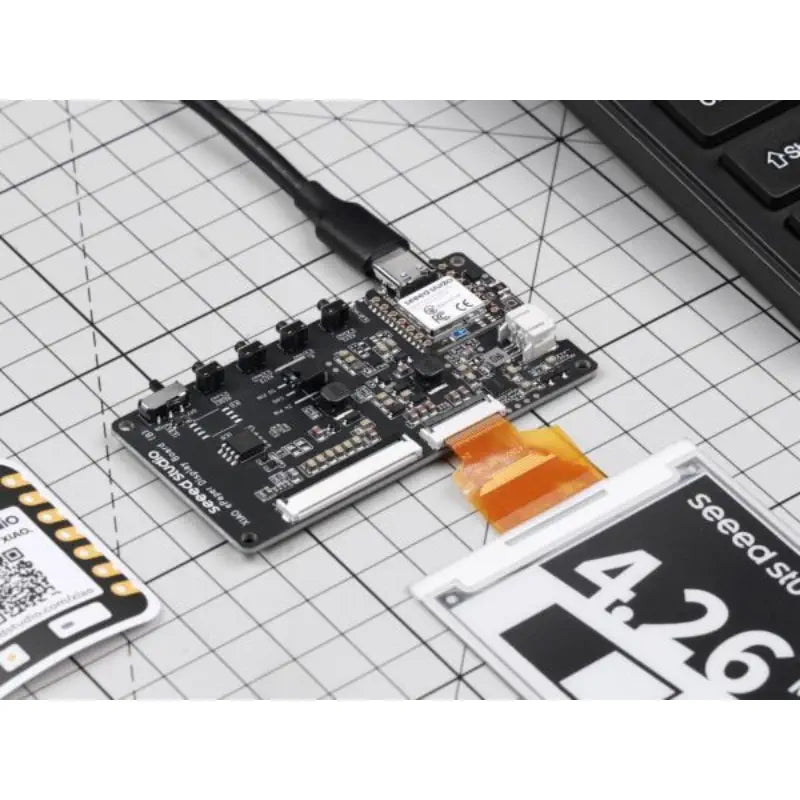 SeeedStudio XIAO ePaper Display Board (nRF52840) - EN04 - RobotShop