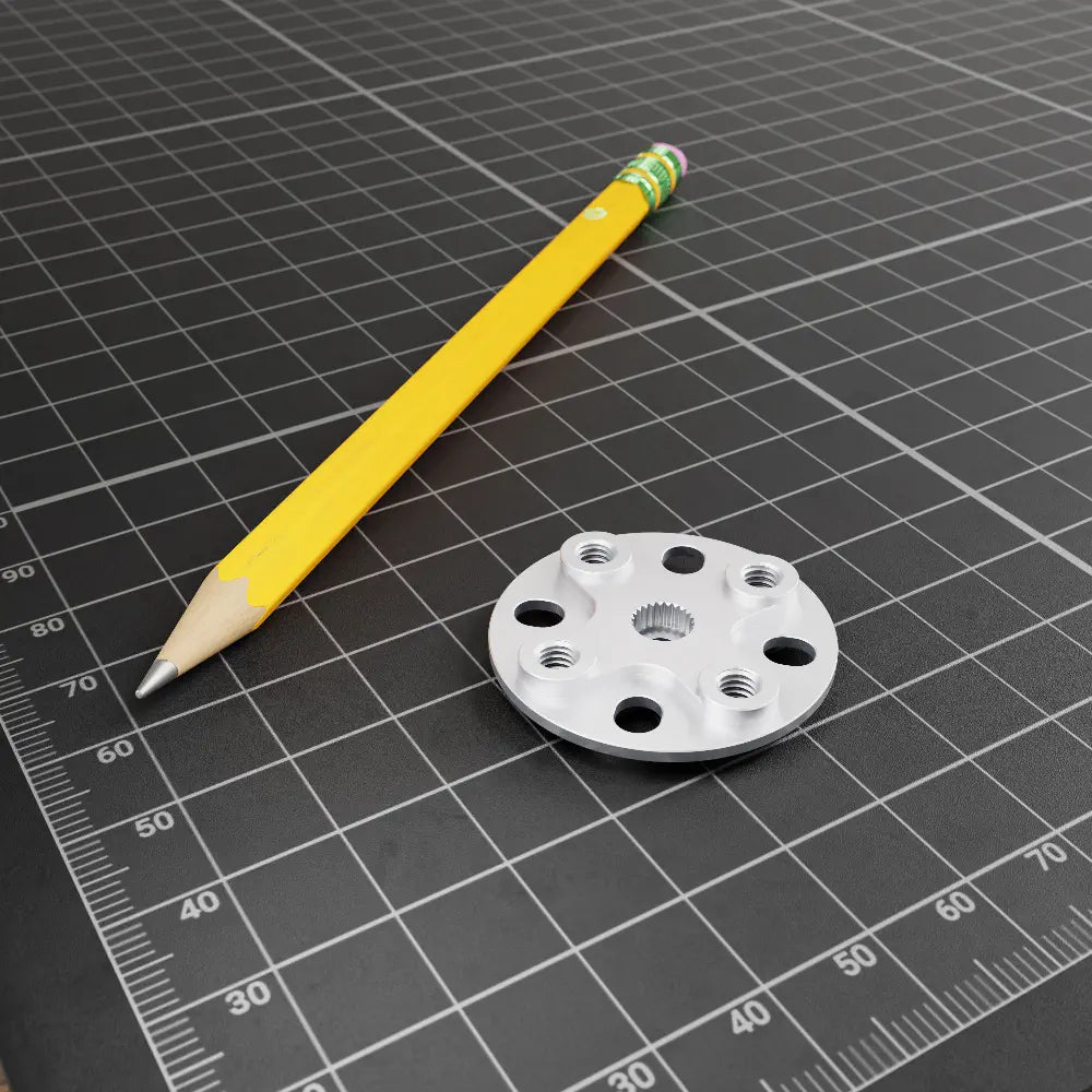 ServoCity 1906 Series Low-Profile Servo Hub (24 Tooth Spline, 32mm ...