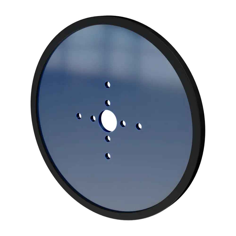 ServoCity 5" Acrylic Disc Wheel (Blue) - 2 Pack - RobotShop