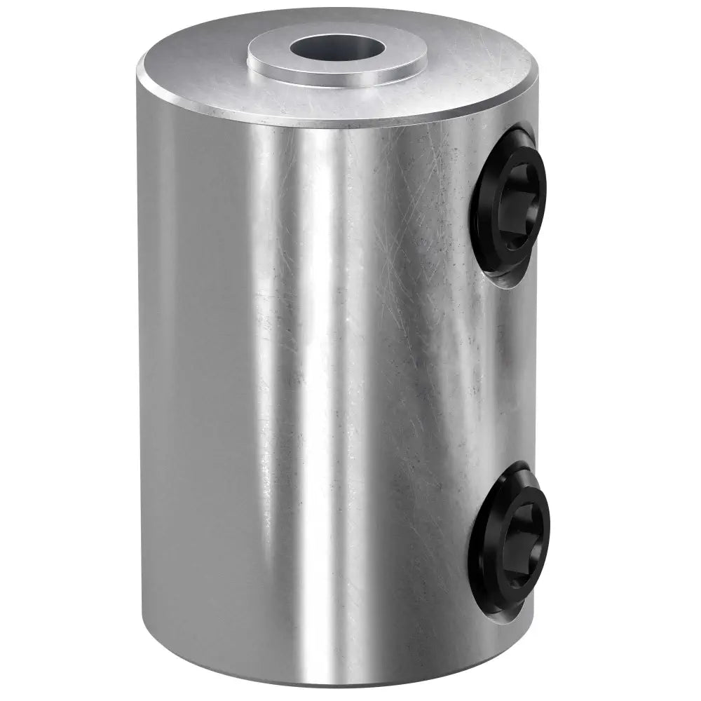 ServoCity Set-Screw Shaft Coupler (1/8" Round Bore to 1/4" Round Bore ...