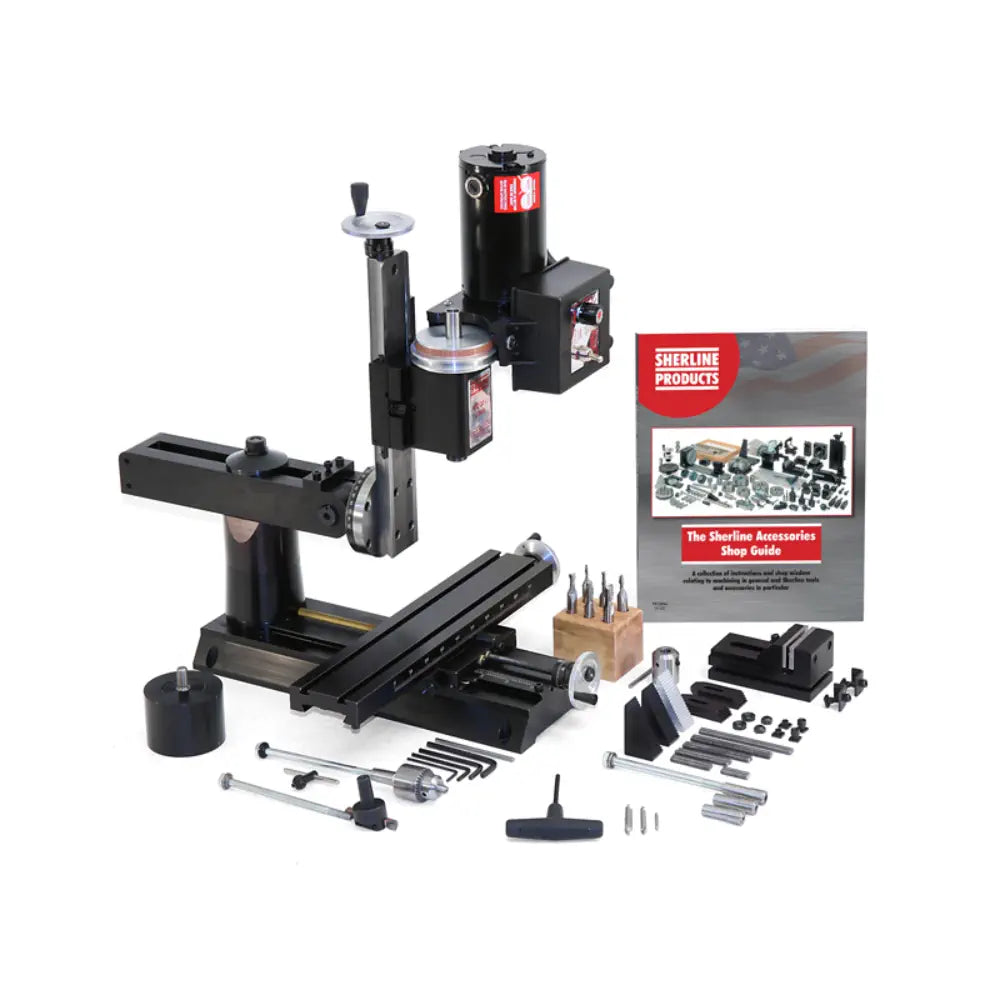 Sherline Manual 14-Inch 8-Direction Benchtop Mill Package A (Metric ...