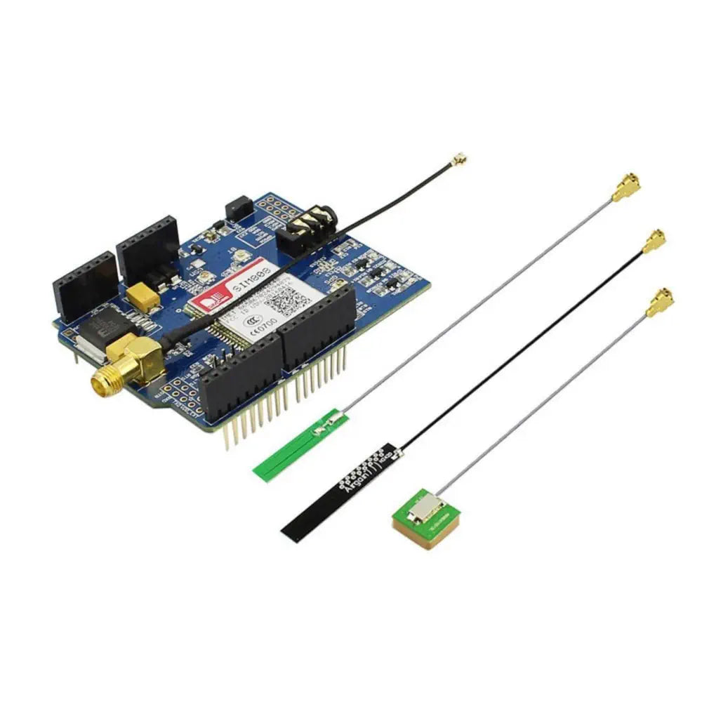 Elecrow SIM808 GPRS / GSM GPS / Bluetoothシールド - RobotShop