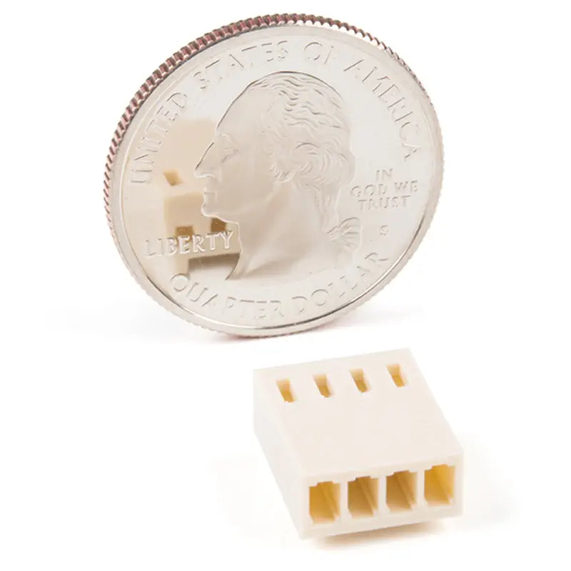 Sparkfun Polarized Connectors - Housing (4-Pin) - RobotShop
