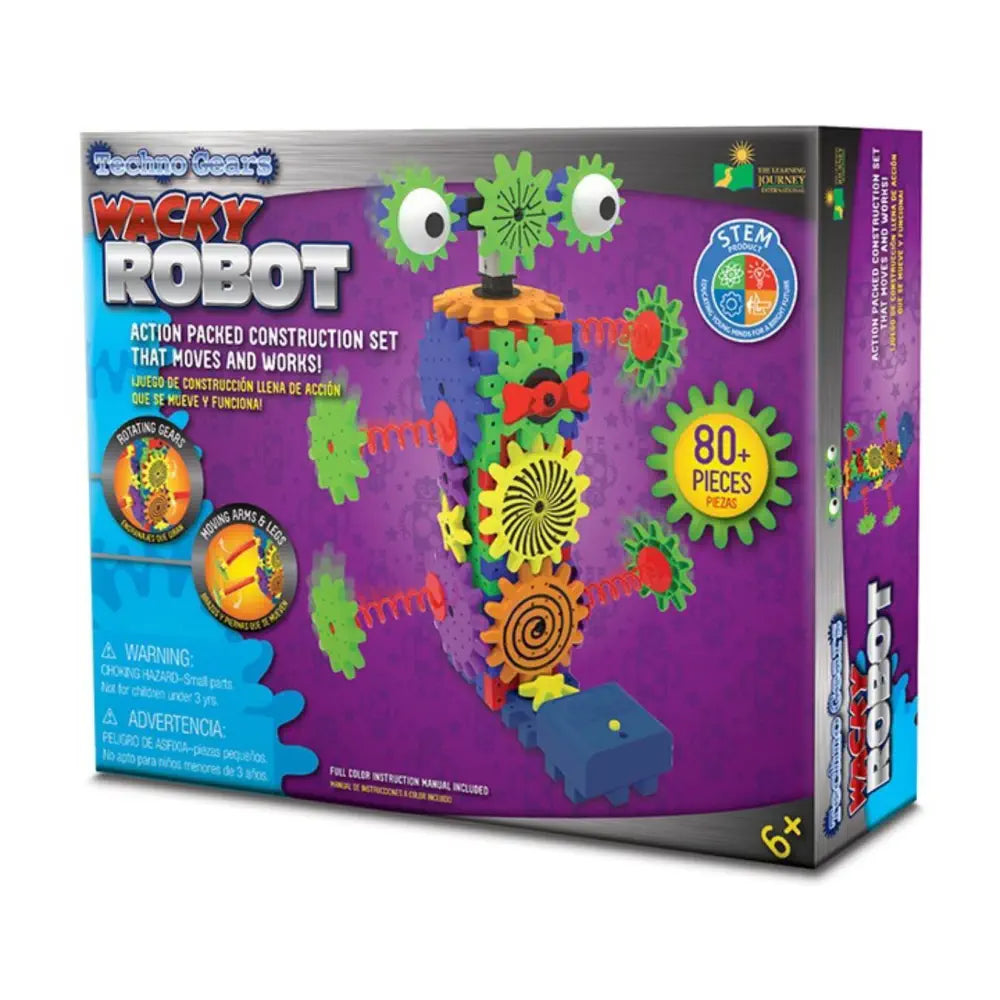 Techno Gears Kit - Wacky Robot - RobotShop