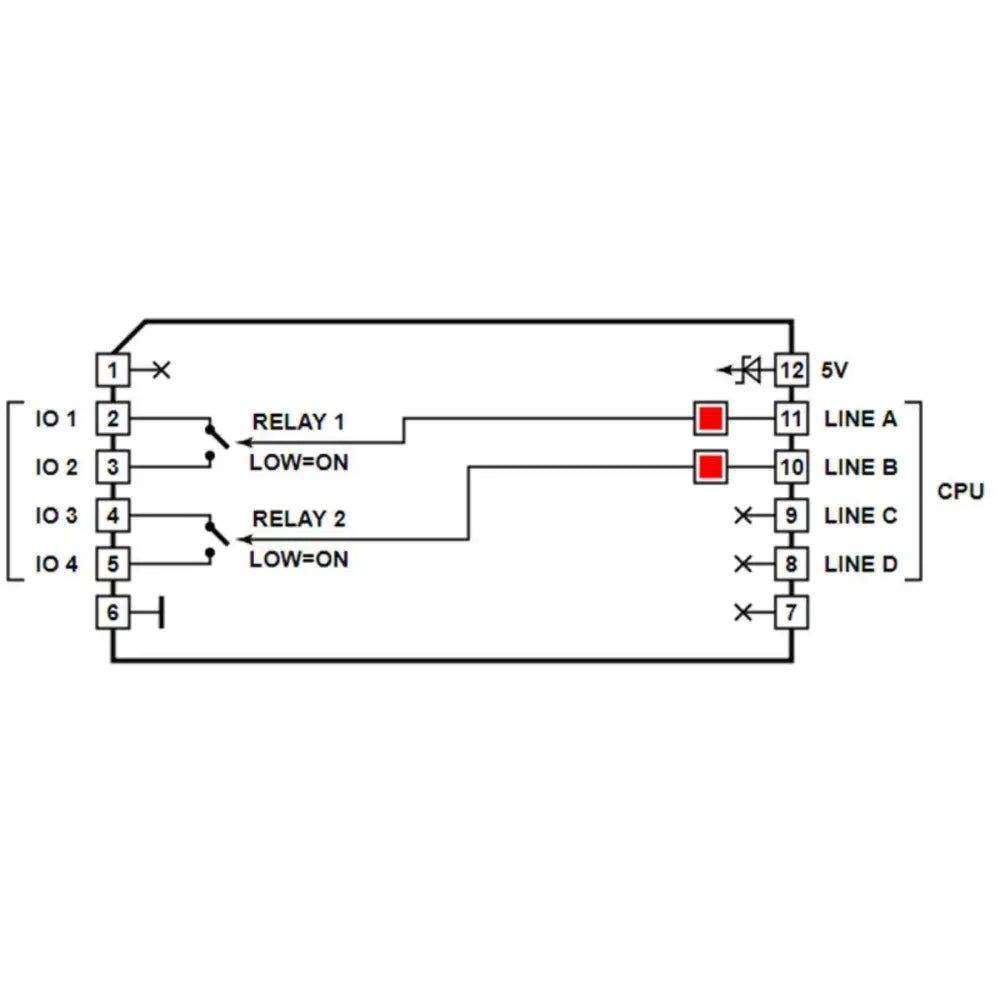 Tibbit Block #03-1 2Channel Low-Power Relays - RobotShop