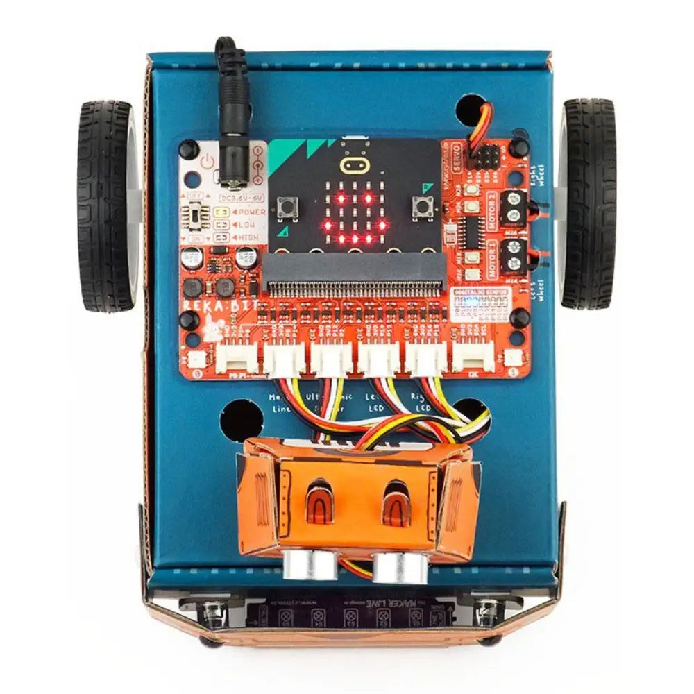 ZOOM:BIT Robot Car Kit for micro:bit (w/o micro:bit) - RobotShop